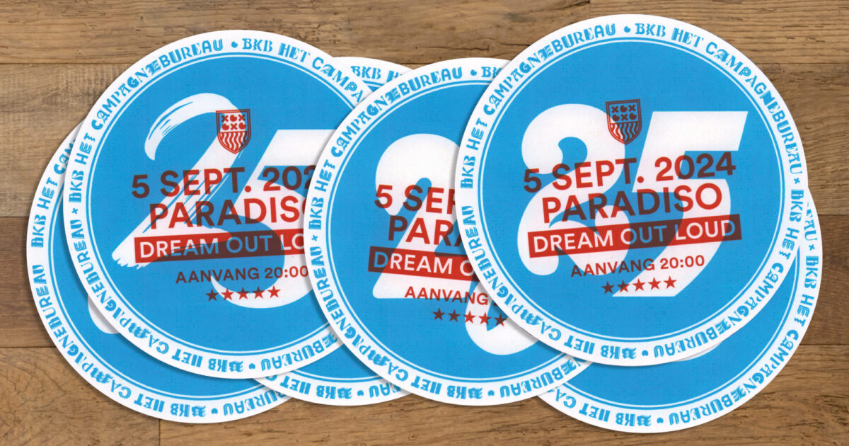 BKB 25 Jaar Dream Out Loud | Paradiso