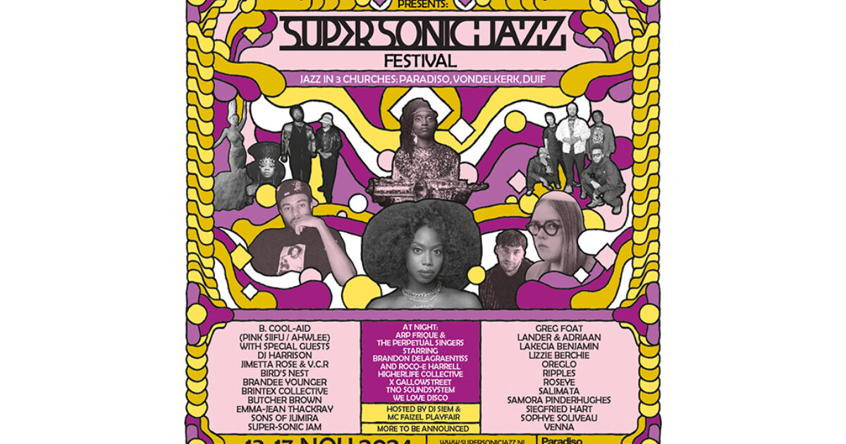 Super-Sonic Jazz Festival 2024 | Paradiso